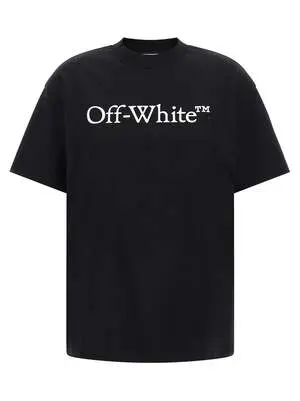 Off-White Big Logo Bookish T-shirt - Black