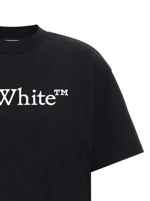 Off-White Big Logo Bookish T-shirt - Black