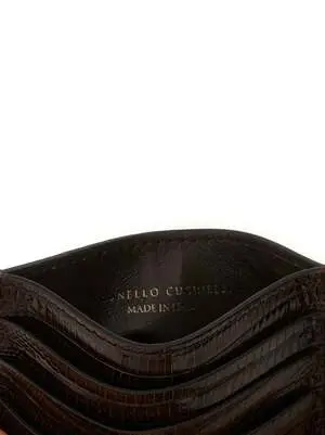 Brunello Cucinelli Leather Cardholder