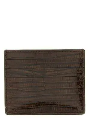 Brunello Cucinelli Leather Cardholder - Brown