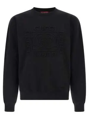 Gucci Incrocio Gg Sweatshirt - Black