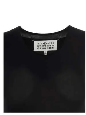 MAISON MARGIELA Long Sleeves Crew Neck Bodysuit