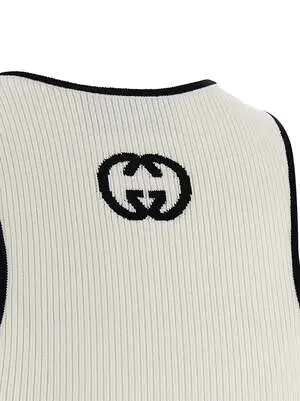 Gucci Incrocio Gg' Tank Top
