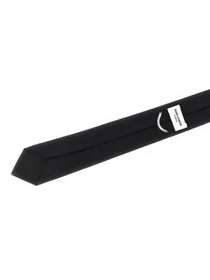 Saint Laurent Reps Bio 5' Tie - Black