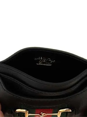 Gucci Web Horsebit Card Holder