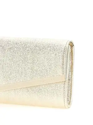 JIMMY CHOO Emmie Clutch Bag - Gold