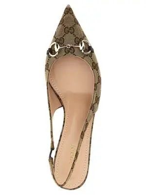 Gucci Gg' Slingback Pumps