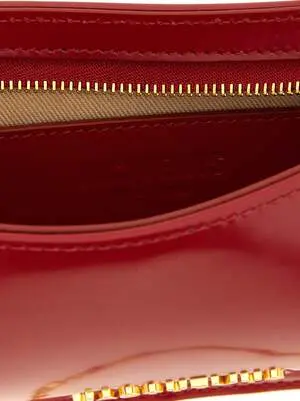 Jacquemus Le Petit Bisou Chaîne Shoulder Bag - Red