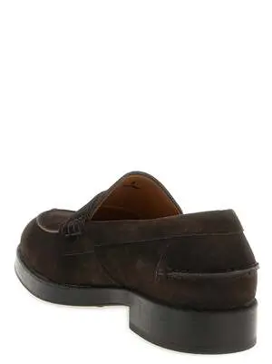TOD'S Suede Loafers - Brown