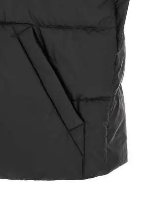Moncler Tuquerouye' Puffer Vest With Goose Down Padding - Black