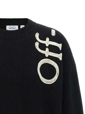 Off-White Vertical Bookish' Sweater