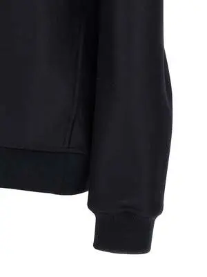 JIL SANDER Wool Zip-up Jacket - Blue