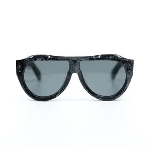 TAXXON EYEWEAR Otto Marble Sunglasses - Black