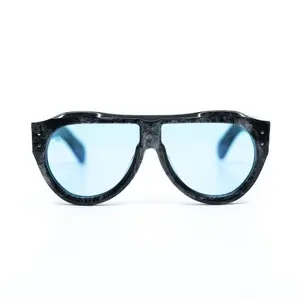 TAXXON EYEWEAR Otto Marble Sunglasses - Blue