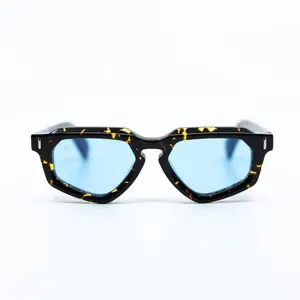 TAXXON EYEWEAR Avitio Havana Sunglasses - Light Blue