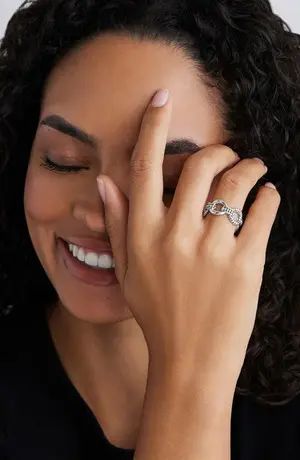 Lagos Sterling Link Ring