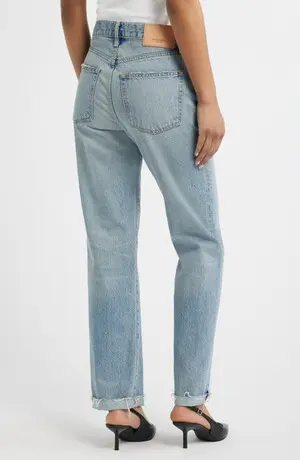 Moussy Vintage Straight Leg Jeans