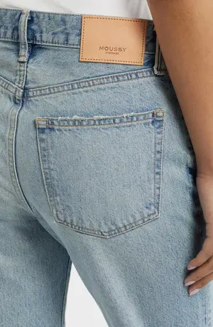 Moussy Vintage Straight Leg Jeans