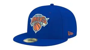 New Era Nba New York Knicks 59fifty Fitted Cap - Blue