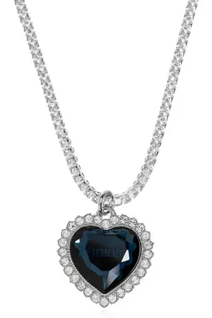Vetements Heart Pendant Chain Necklace