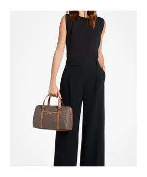 Michael Kors Jet Set Travel Medium Signature Luggage Bag