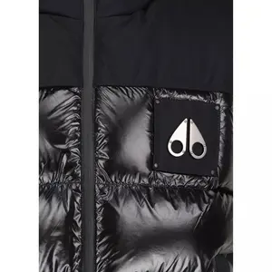 Moose Knuckles Victory Logo Plaque Padded Gilet