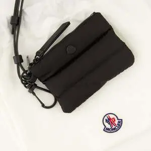 Moncler Porte-cartes Caradoc Noir