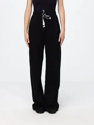 Max Mara Bali Wide-leg Drawstring Pants - Black