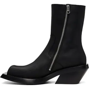 Camper Quetal Square Toe Zip-up Boots
