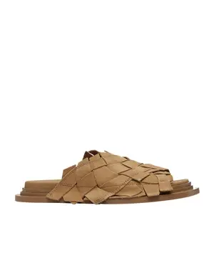 Camper Nada Slippers - Brown