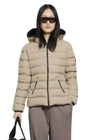 Moncler Quilted Hooded Zip-up Jacket