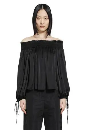 Chloé Off-the-shoulder Top - Black