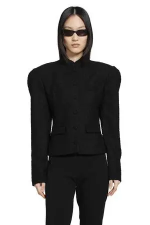 Magda Butrym Wool Blazer - Black