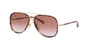 Chloé Aviator Sunglasses - Red Gradient