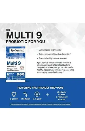 KYO-DOPHILUS Multi 9 Probiotic, Strong Gut Health Balance And Support