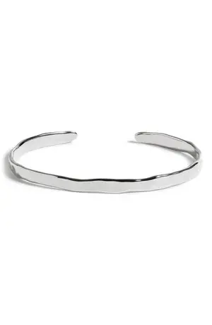 Monica Vinader Siren Muse Slim Cuff Bracelet - Sterling Silver
