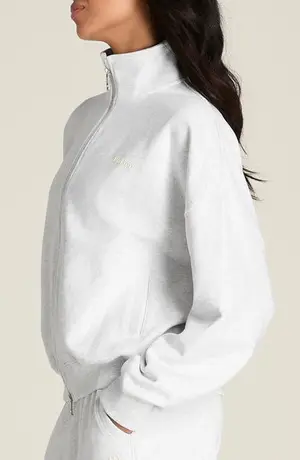 Wilson Two Way Zip Stretch Cotton Blend Sweatshirt