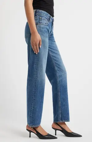 Moussy Vintage Straight Leg Jeans