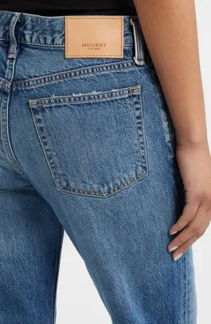 Moussy Vintage Straight Leg Jeans
