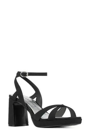 DONALD PLINER Pheebee Platform Sandal - Black