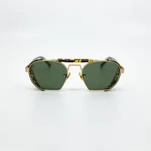 TAXXON EYEWEAR Sully Havana Sunglasses - Green