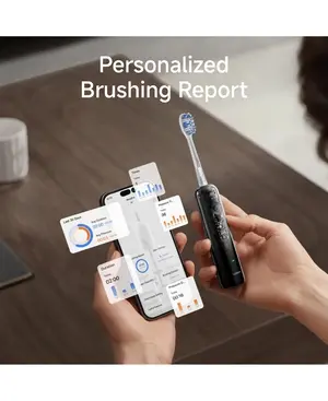 LAIFEN Wave Pro Electric Toothbrush With 2 Heads And Storage Bag