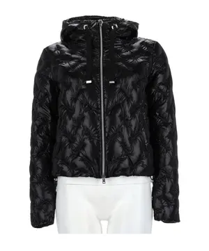 Herno Hooded Padded Jacket - Black