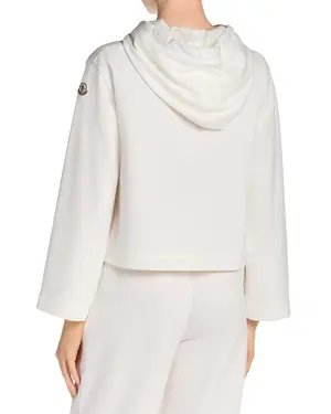 Moncler Cotton Blend Hoodie Sweater
