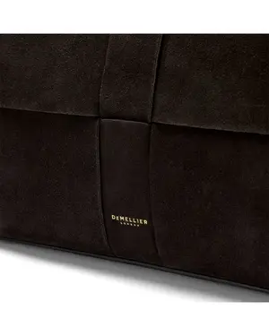 DEMELLIER The Florence Woven Suede Tote Bag