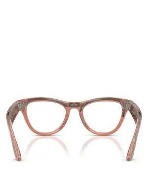 RAY-BAN META Transition Cat Eye Meta Ai Glasses, 52mm