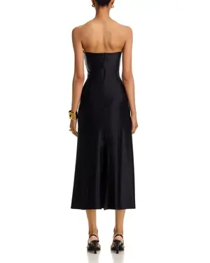 Rabanne Structured Heart Shaped Bustier Dress