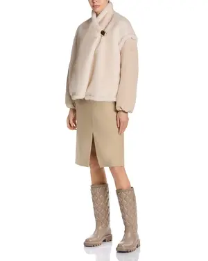 Moncler Chardonneret Reversible Jacket With Detachable Sleeves