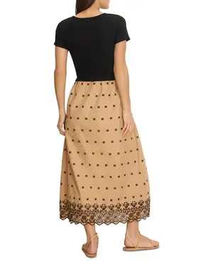 NIC+ZOE Hazel Embroidered Dress