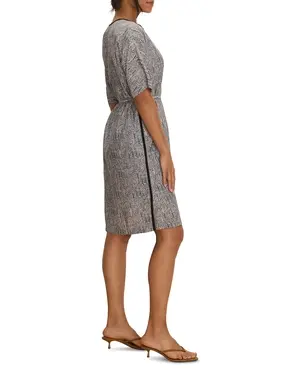 NIC+ZOE Sun Speckle Devon Trimmed Dress